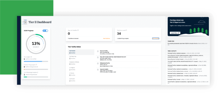 Tier II Reporting Software – Encamp
