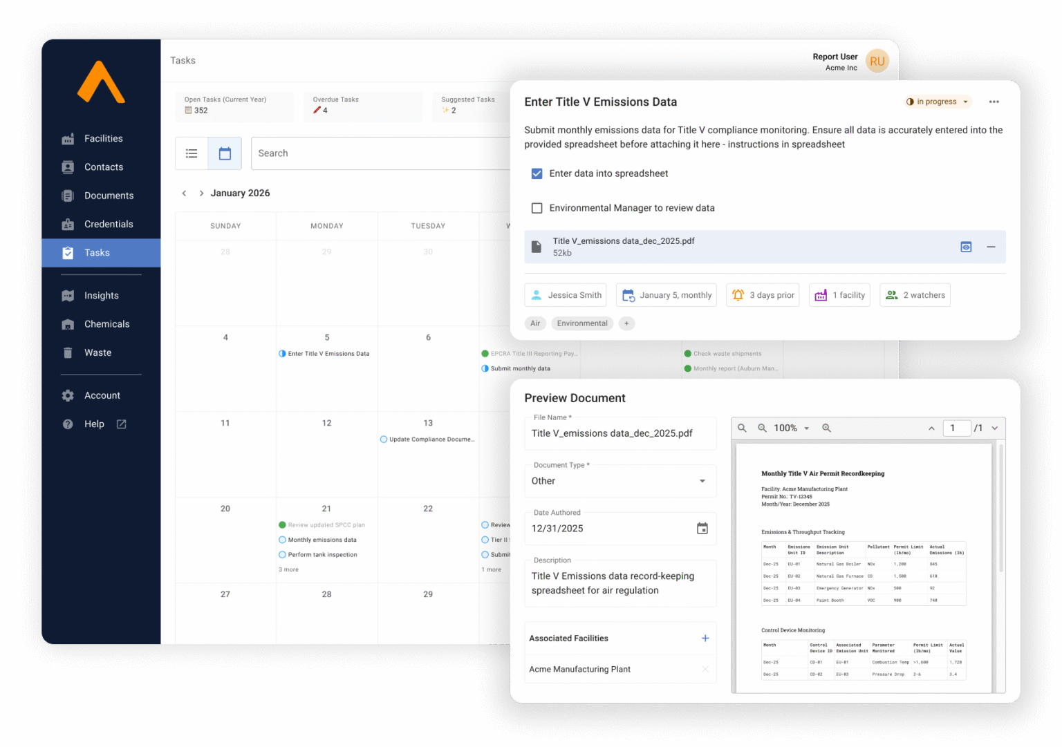 Compliance Platform - Encamp